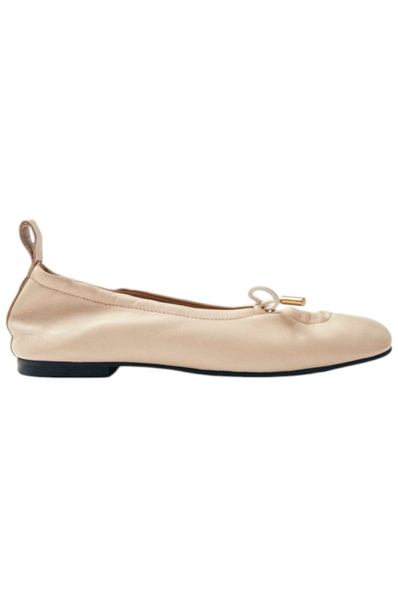 ALOHAS - Sko - Rosalind Leather Ballet Flats - Cream - Villoid