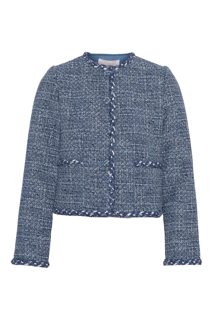 Love Lolina - Jakker - Lily Jacket - Navy Melange - Villoid