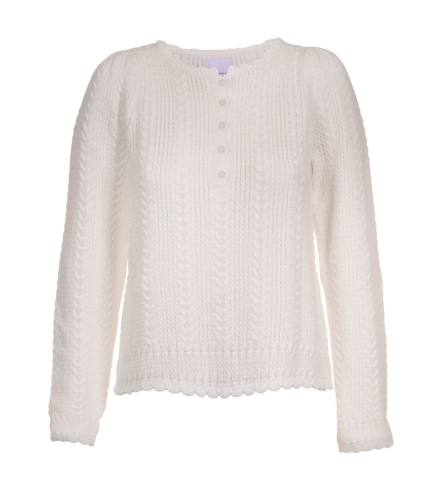 Ane Mone - Gensere - Bridget Pullover - White - Villoid