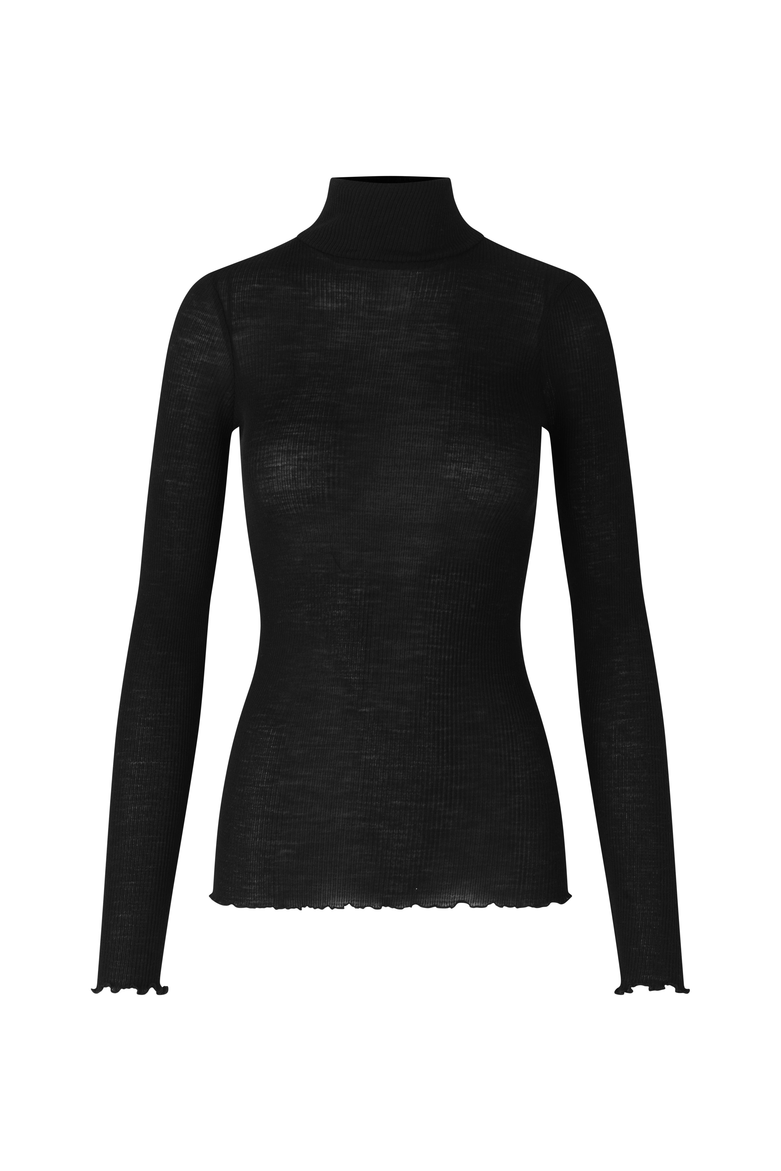 Samsøe Samsøe - Gensere - Doudo T-N T-Shirt Ls - Black - Villoid