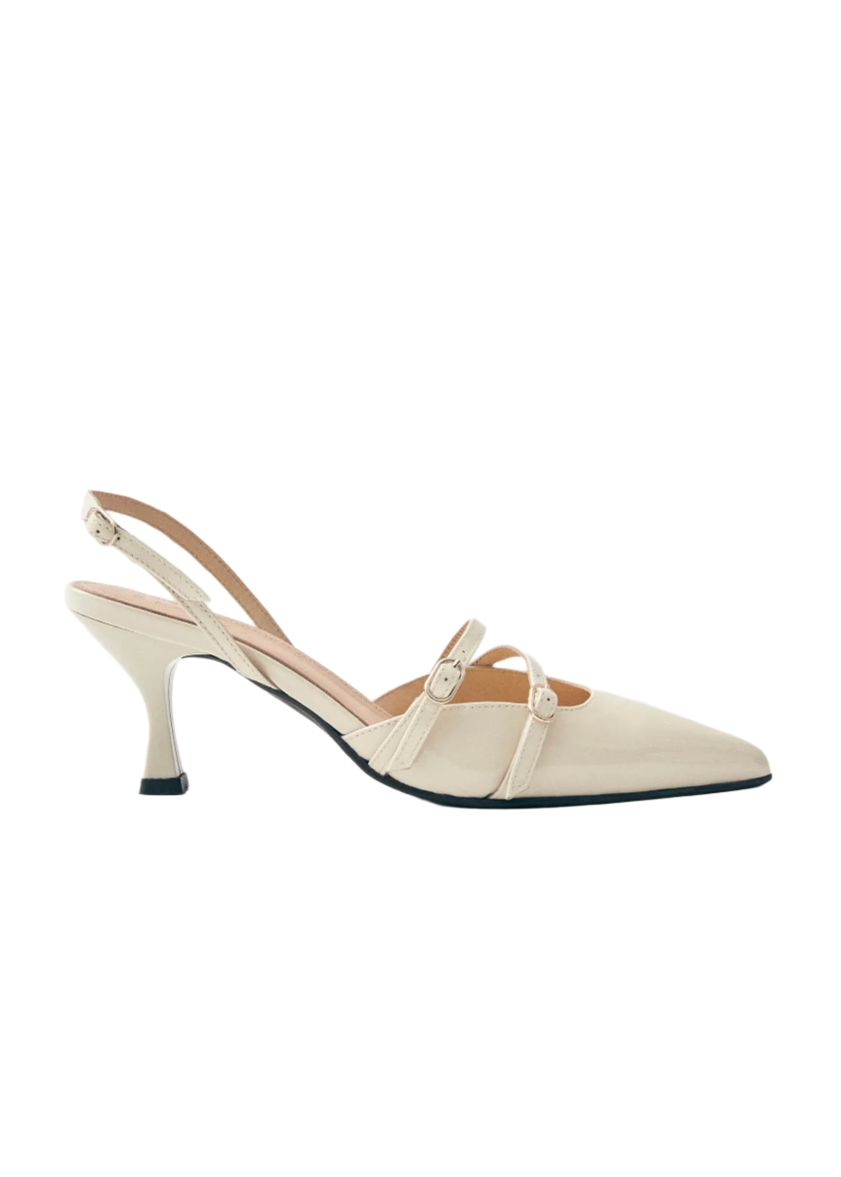ALOHAS - Sko - Joelle Onix Leather Pumps - Cream - Villoid