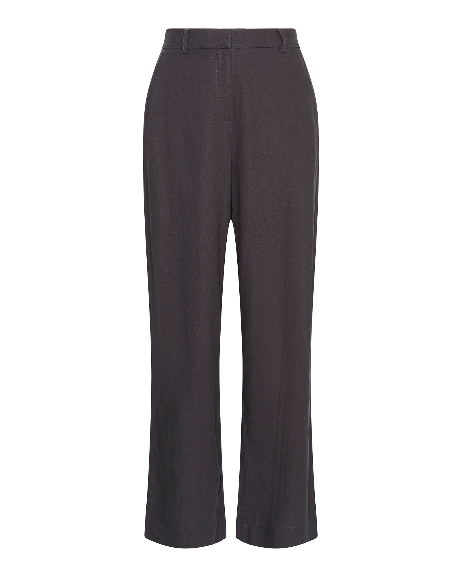 Moss Copenhagen - Bukser & shorts - Pennie Ginia Hw Pants - Phantom - Villoid