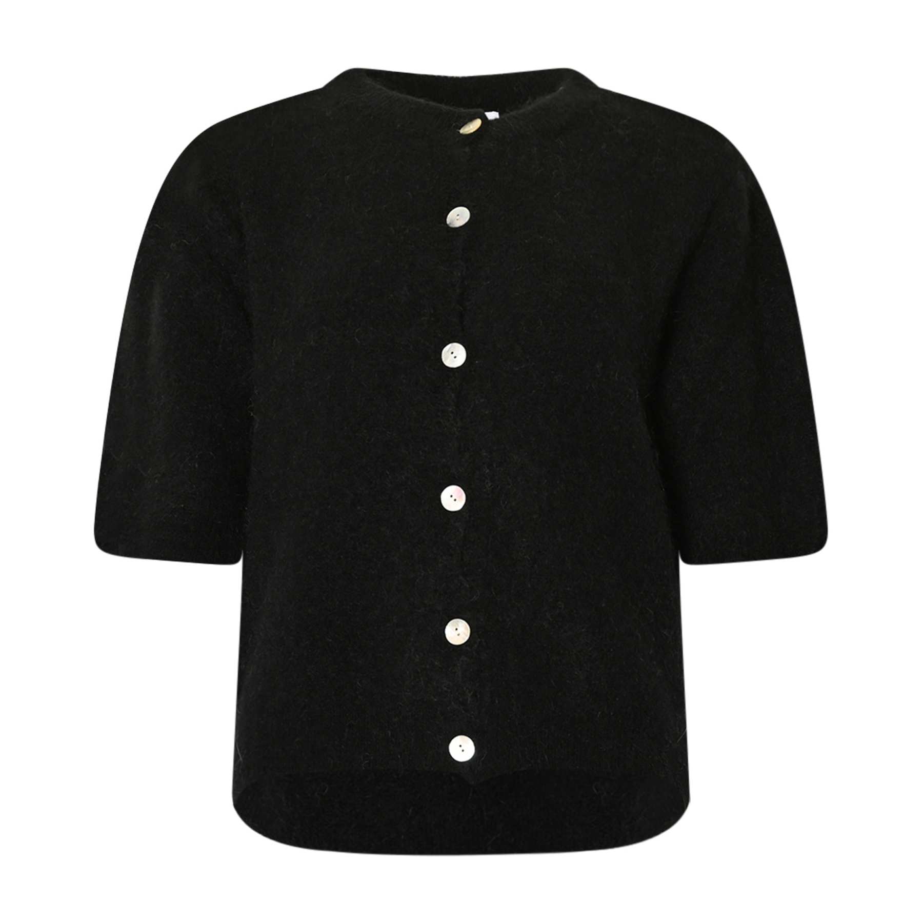 Noella - Gensere - Kae Ss Knit Cardigan - Black - Villoid