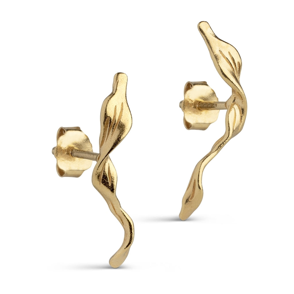 ENAMEL Copenhagen - Smykker - Juno Studs - Gold - Villoid