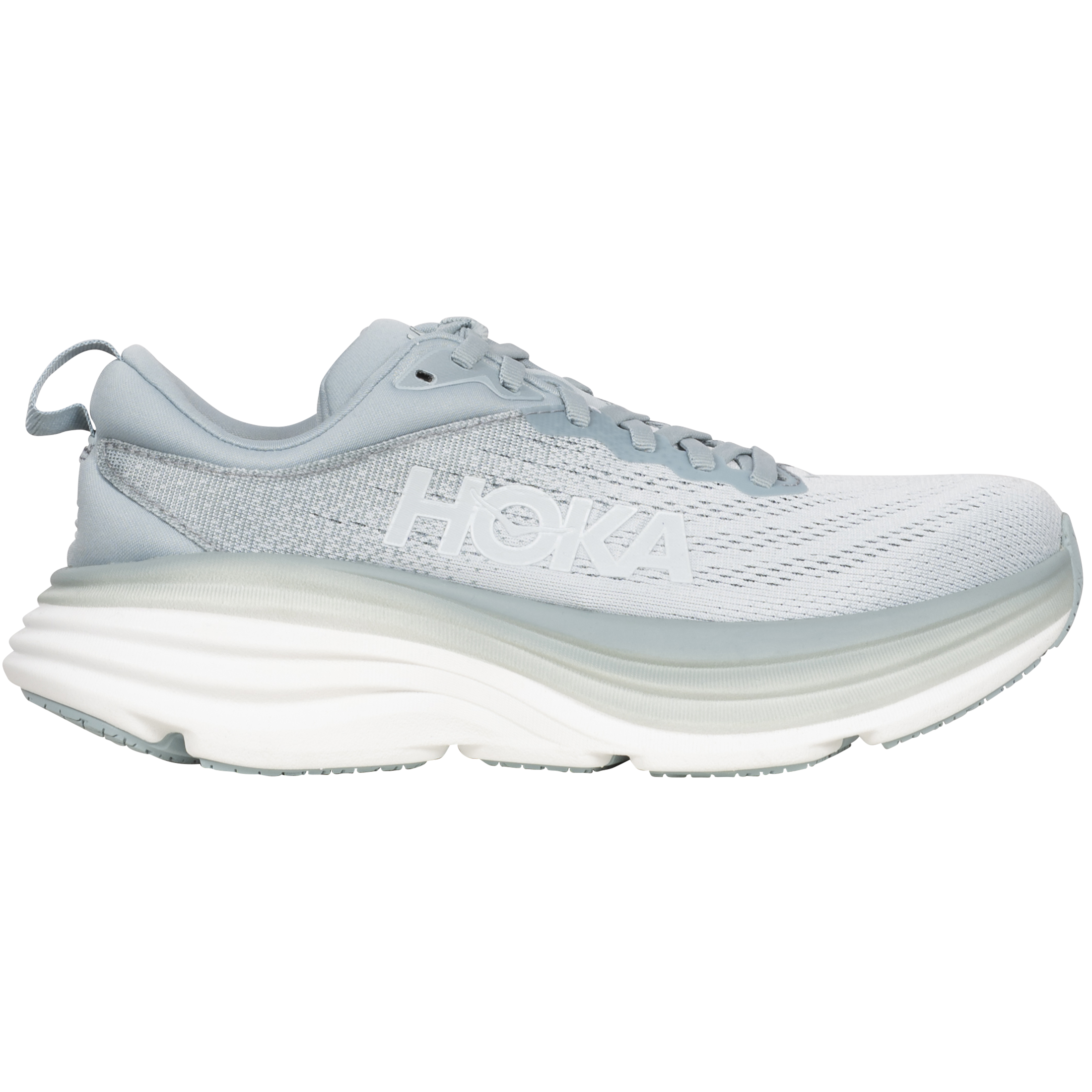 HOKA - Sko - W Bondi 8 - Cloud Blue/Ice Flow - Villoid