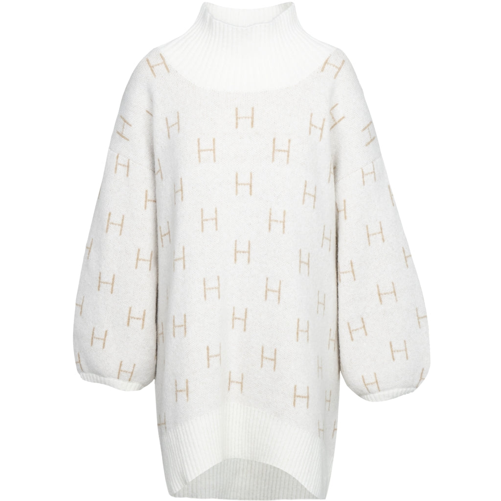 HÉST - Gensere - Fam Sweater Long - White - Villoid