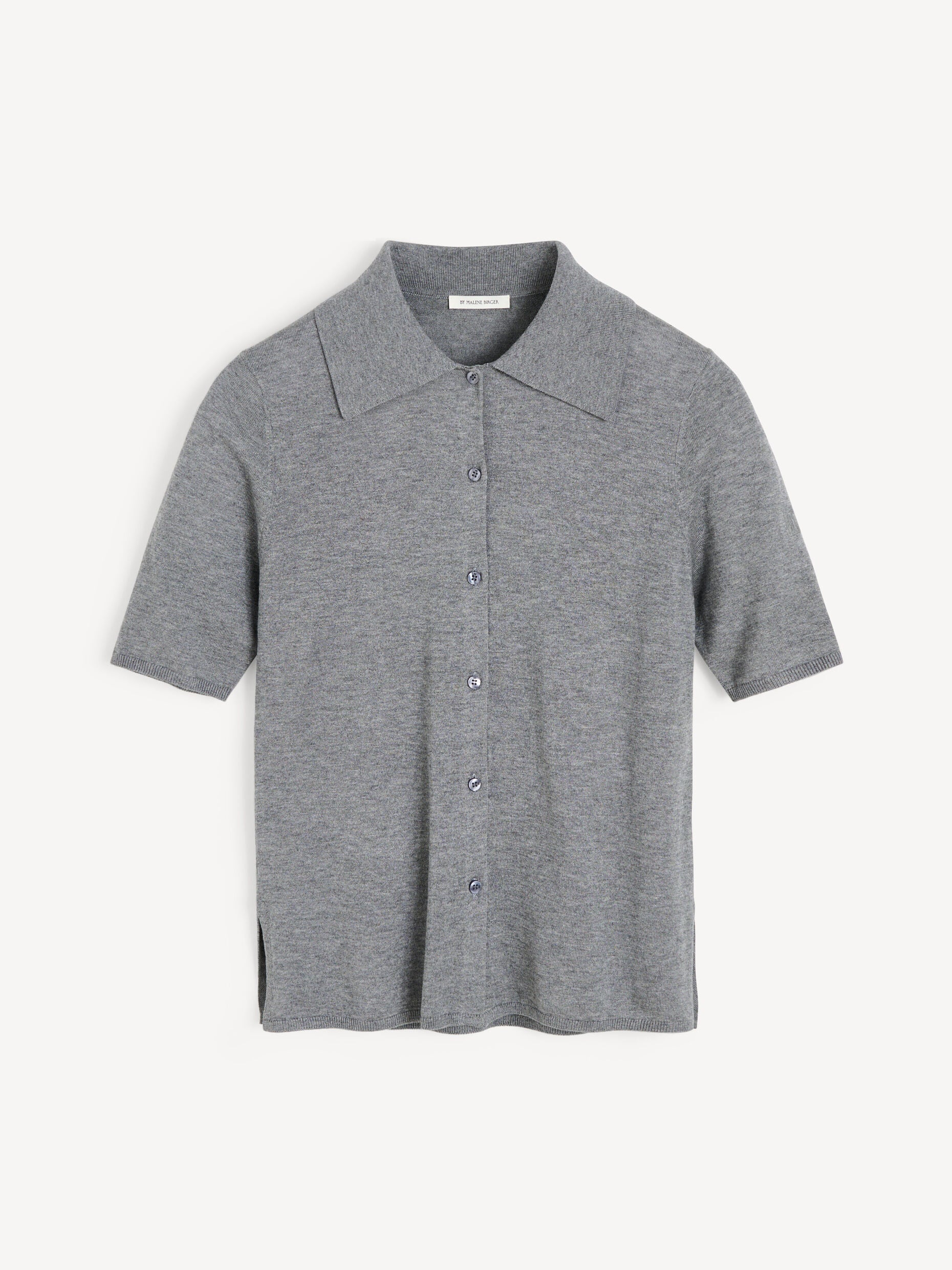 By Malene Birger - T-skjorter & topper - Dotta - Grey Melange - Villoid