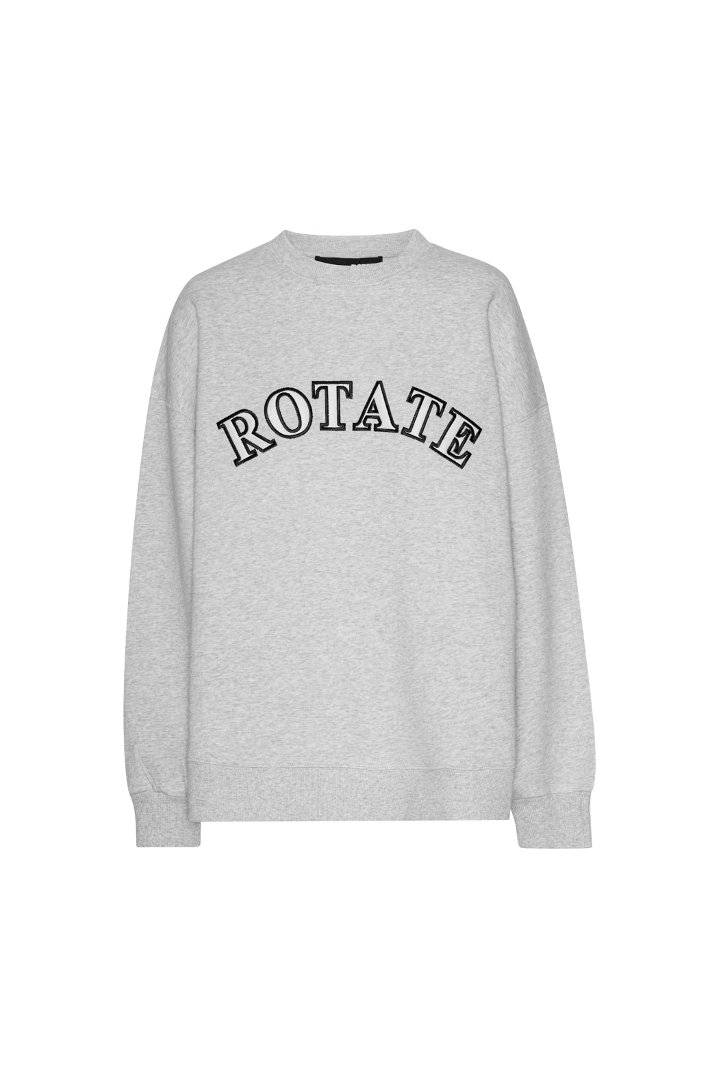ROTATE Birger Christensen - Gensere - Sweat Logo Crewneck - Light Grey ...
