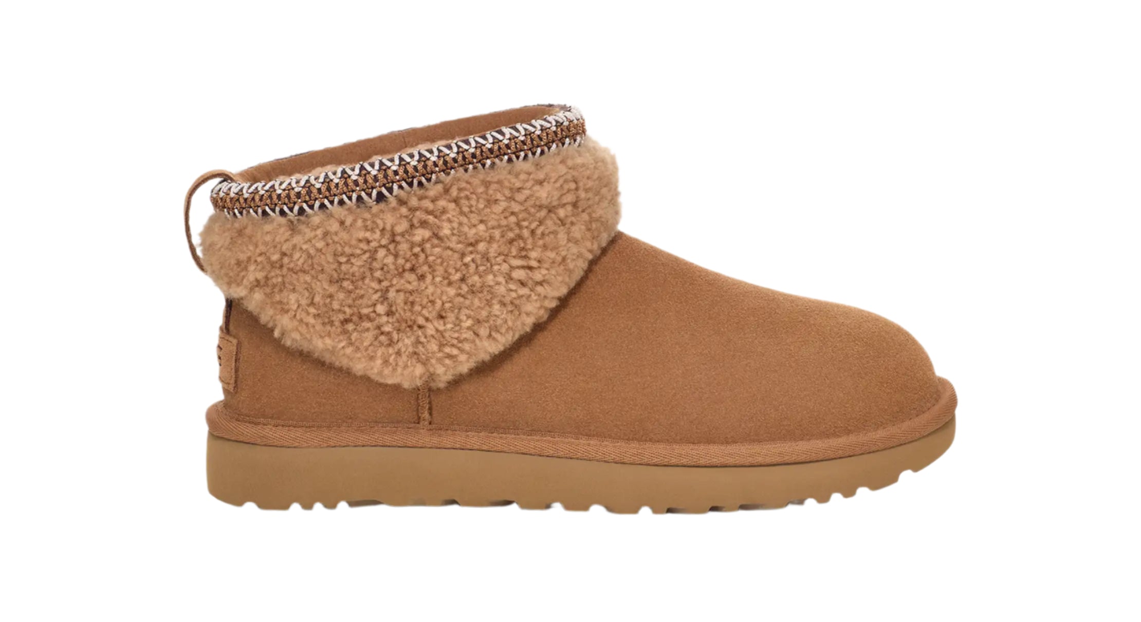 Ugg - Sko - W Classic Ultra Mini Maxi Curly - Chestnut - Villoid