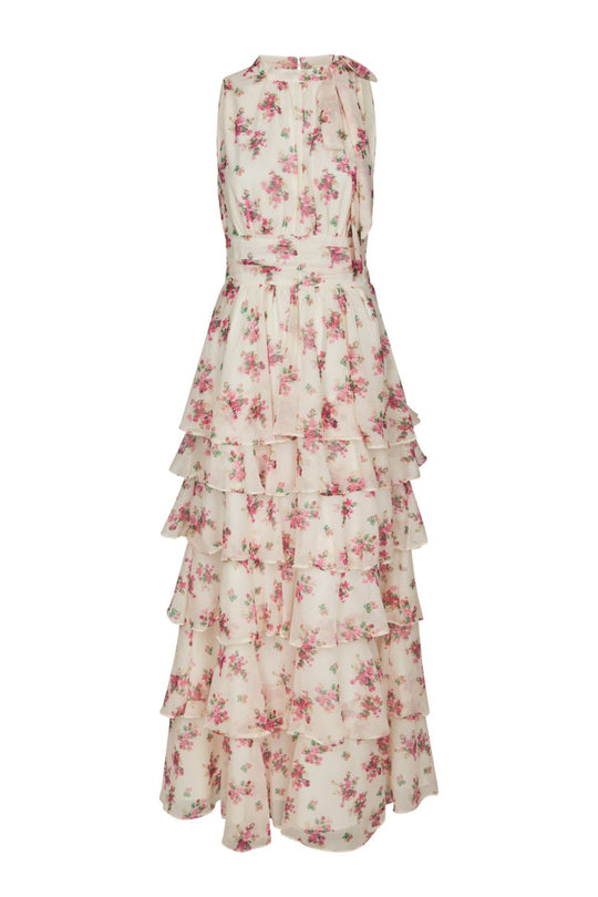 Neo Noir - Kjoler - Marli Amazing Chiffon Rose Dress - Rose - Villoid
