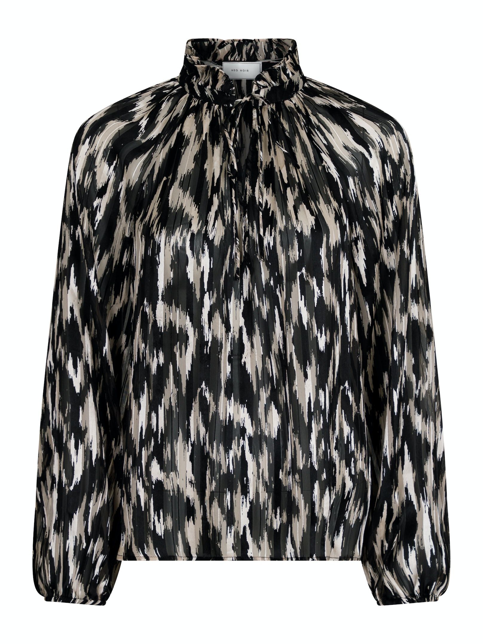 Neo Noir - Bluser & skjorter - Cobie Cheer Vibe Blouse - Black - Villoid
