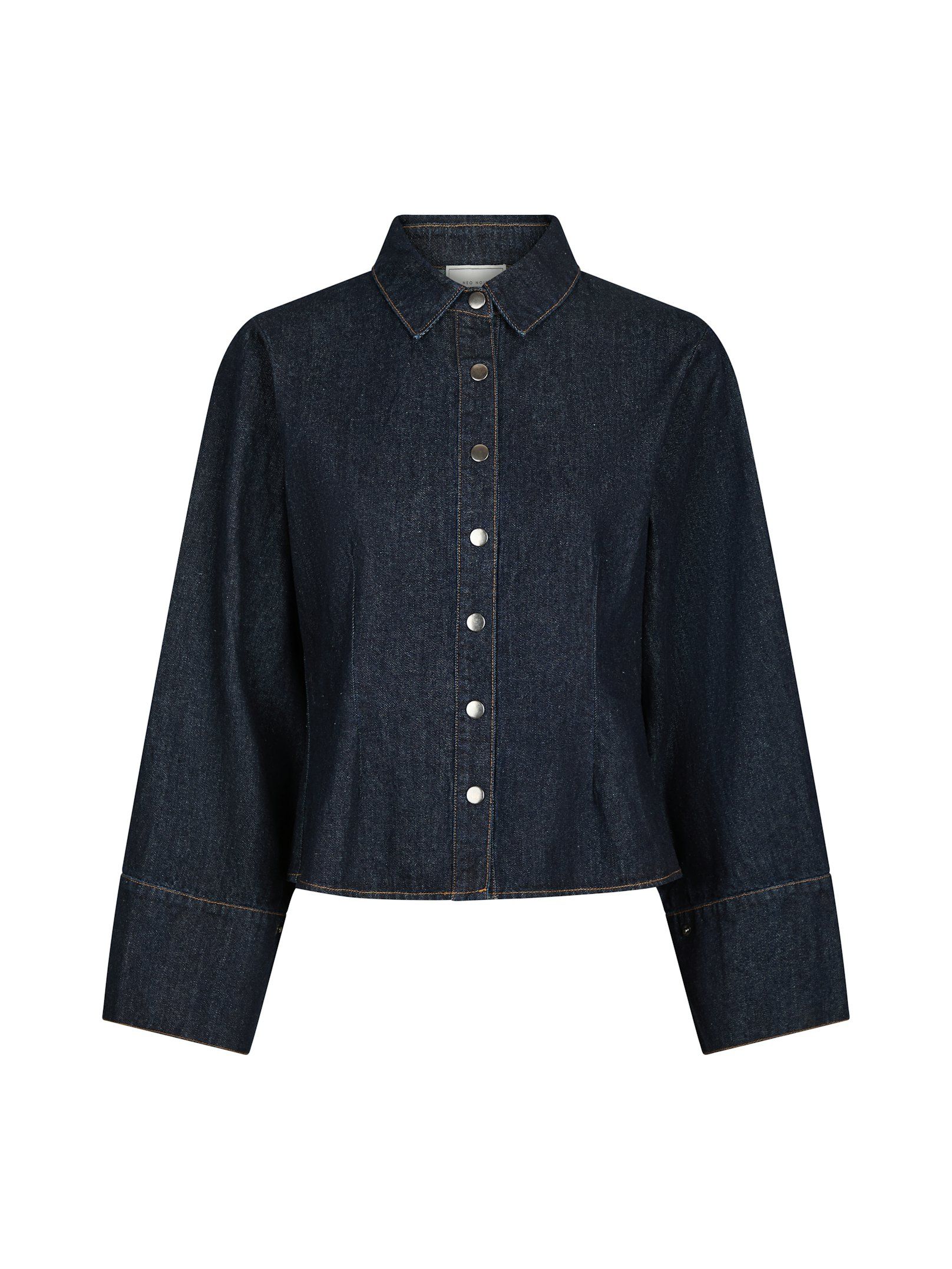 Neo Noir - Bluser & skjorter - Rosa Denim Shirt - Dark Blue - Villoid