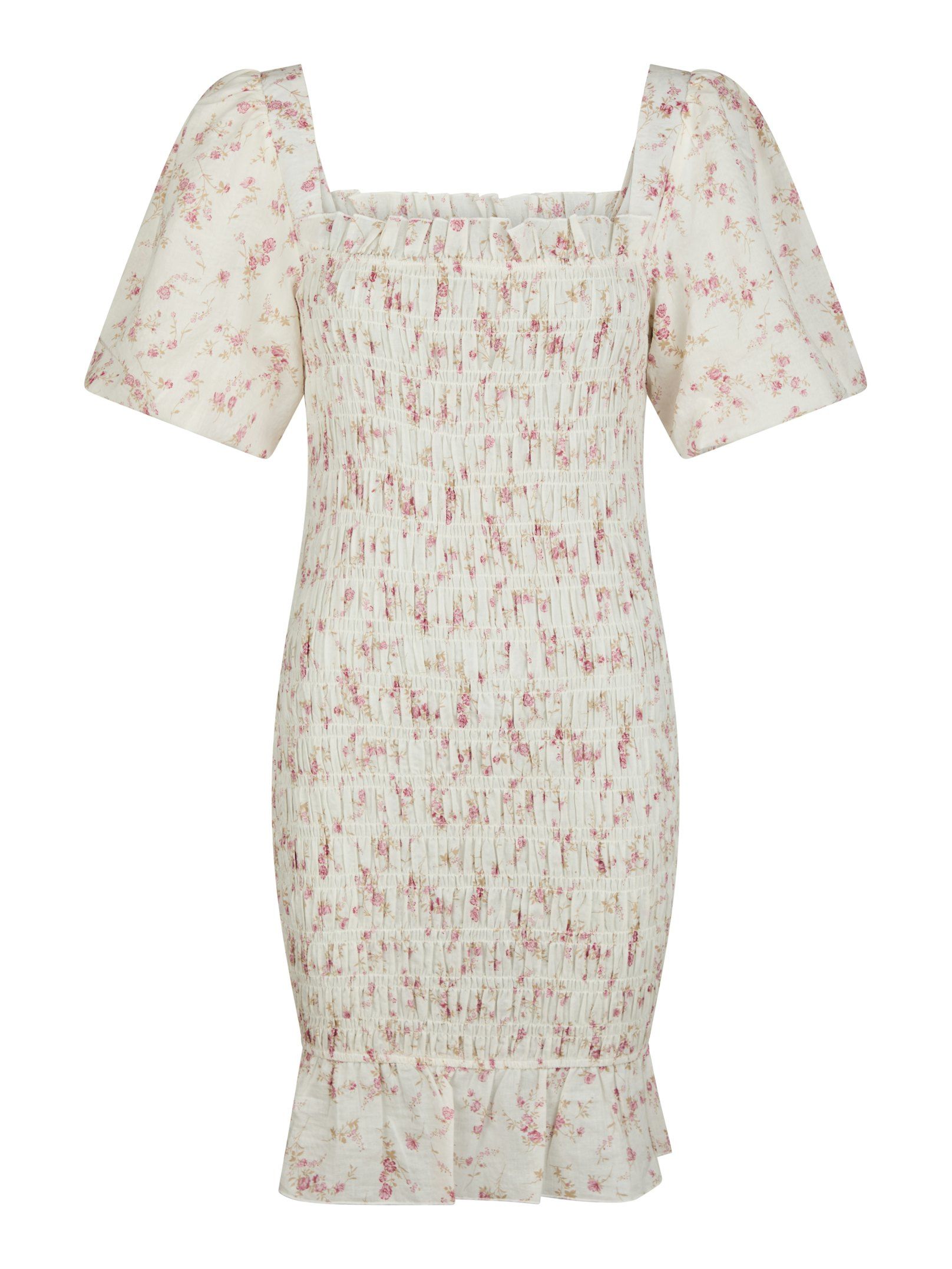 Neo Noir - Kjoler - Edena Smock Dress - Dusty Rose - Villoid