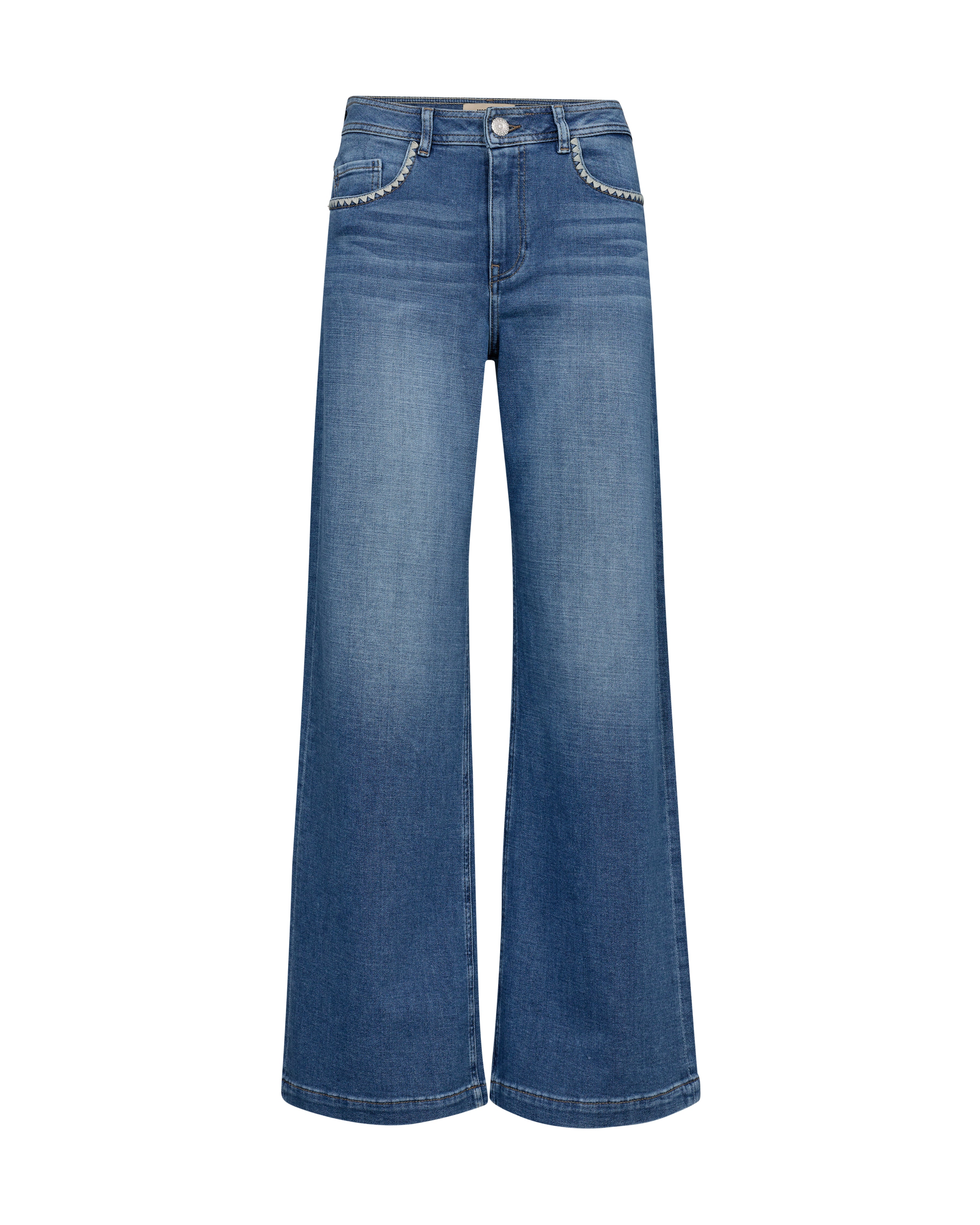Mos Mosh - Jeans - Dara Shane Jeans - Mid Blue - Villoid