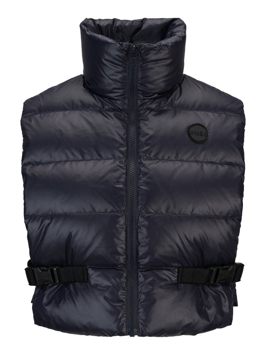 Ella & il - Vester - Bonnie Down Vest - Navy - Villoid