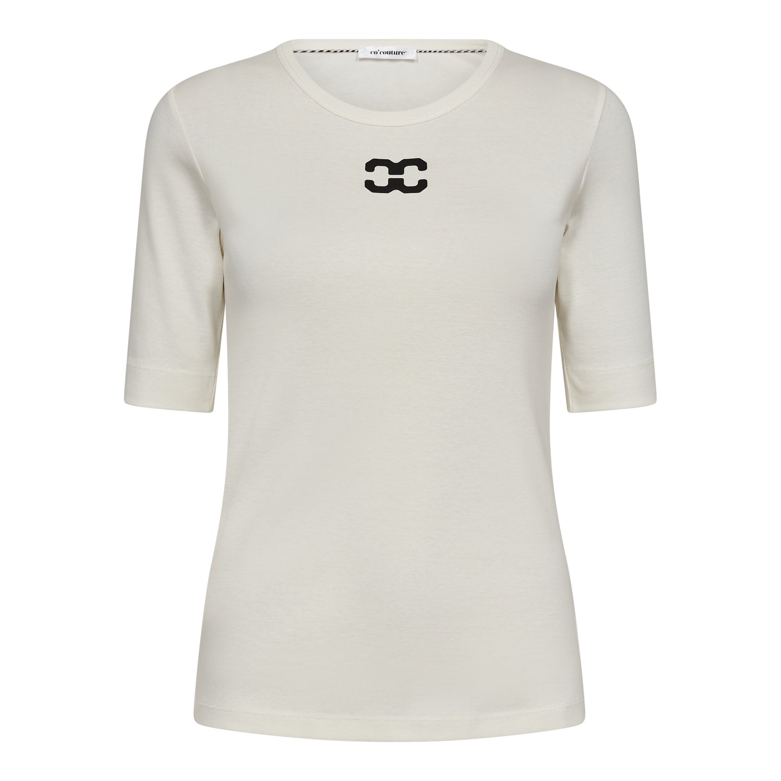 Co'Couture - T-skjorter & topper - Grannycc Logo Tee - Off White - Villoid