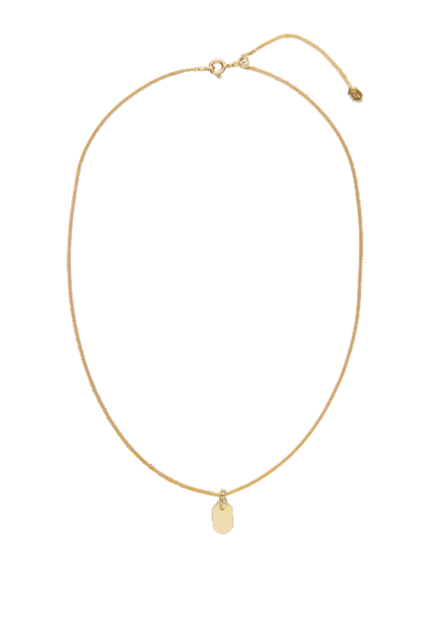 Maria Black - Smykker - Alex Necklace - Gold - Villoid