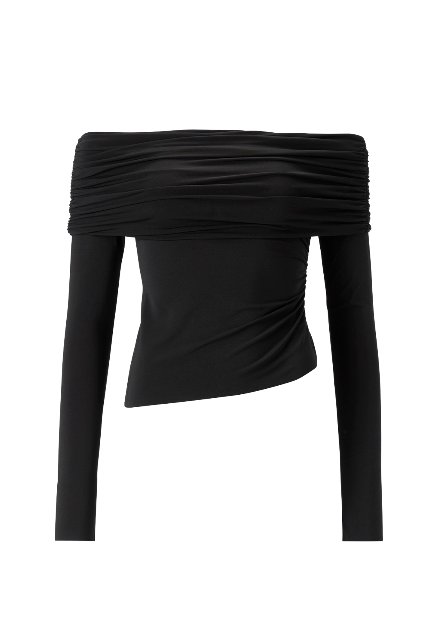Àvora - T-skjorter & topper - Off-Shoulder Top - Black - Villoid