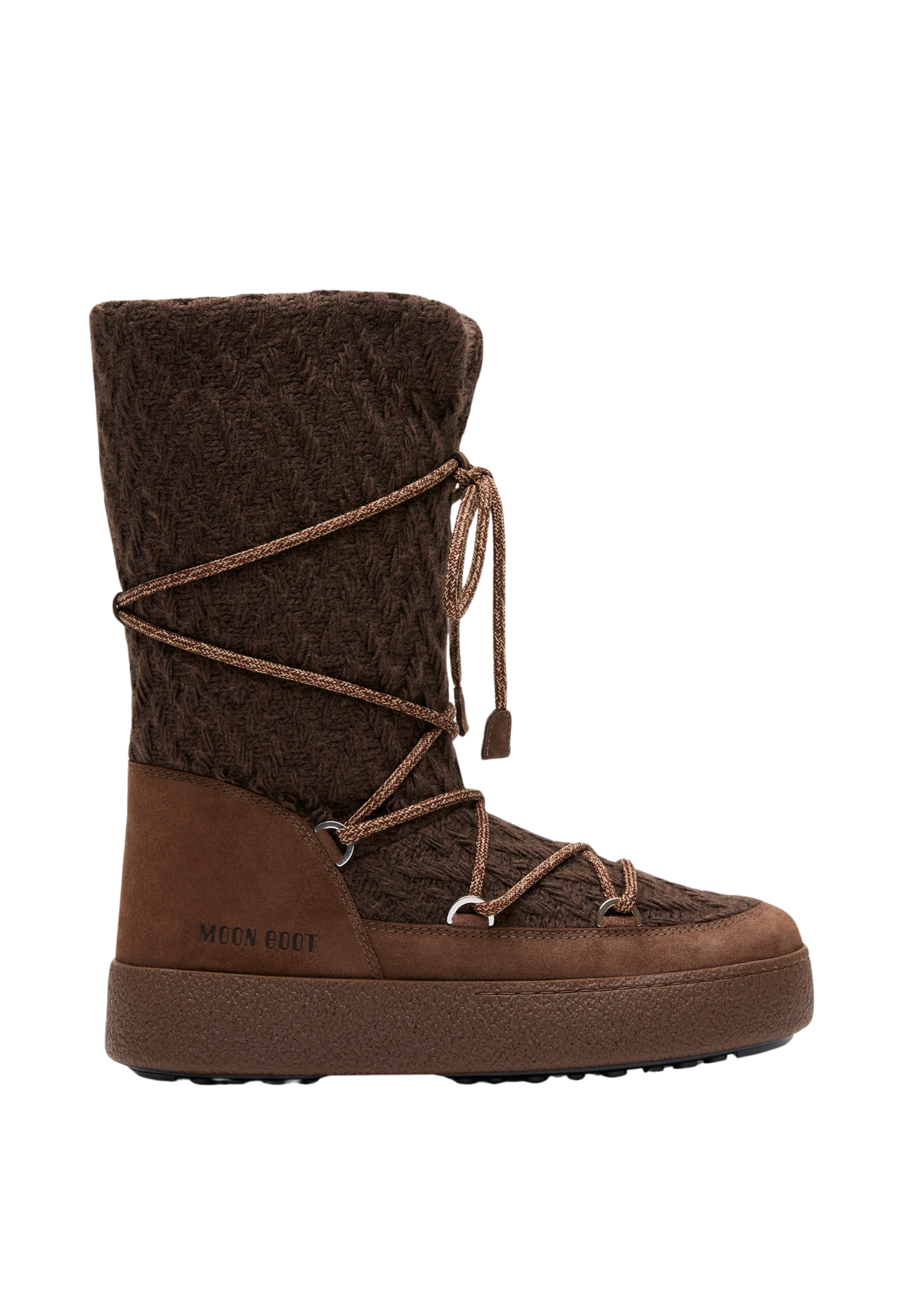 Moon Boot - Sko - Moon Boot x Guest In Residence Ltrack Knit - Cocoa ...