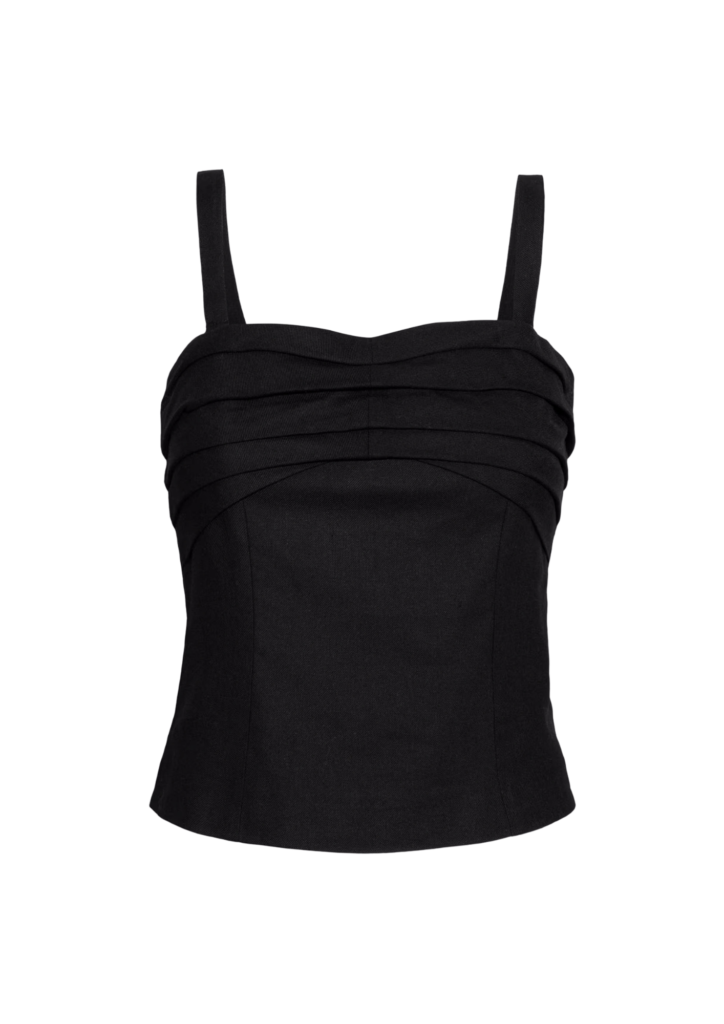 Camilla Pihl - T-skjorter & topper - Izza Top - Black - Villoid