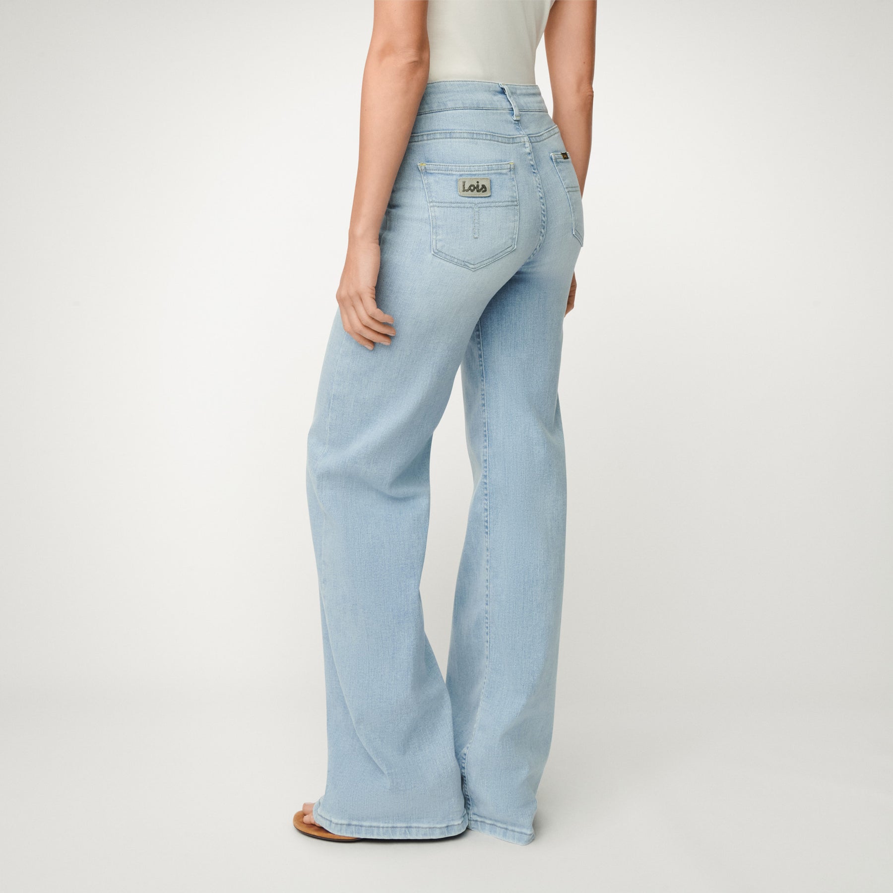 Lois Jeans - Jeans - Palazzo - Hypersoft Bleach - Bleach - Villoid