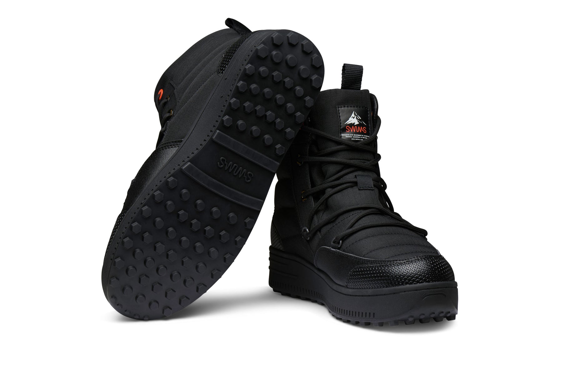 SWIMS - Sko - Snow Runner - Black - Villoid