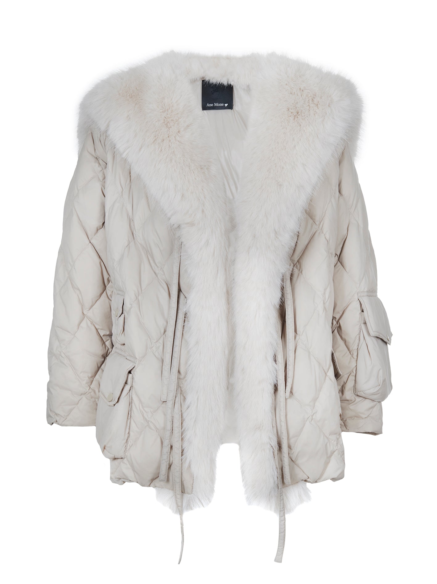 Ane Mone - Jakker - Iben Jacket - Beige - Villoid