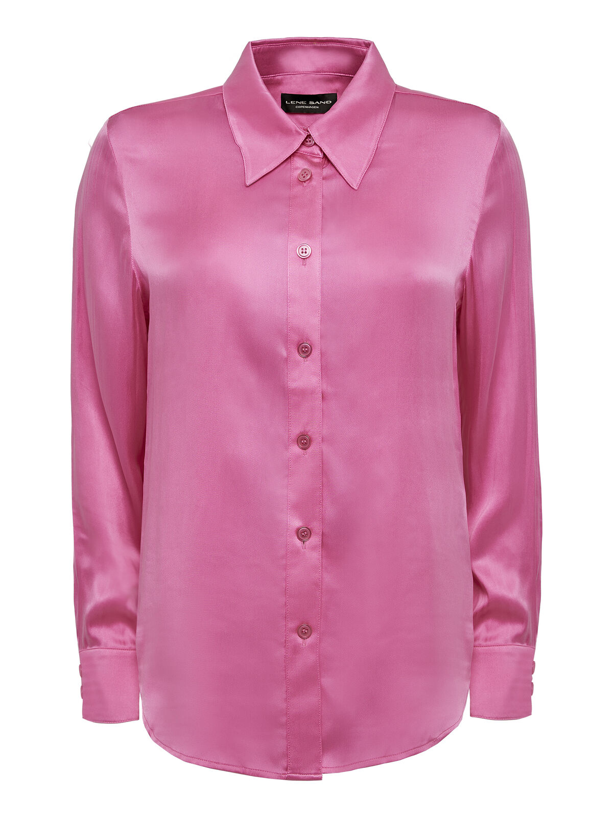 Sand Copenhagen - Bluser & skjorter - 3176 Matt Latia N - Pink - Villoid