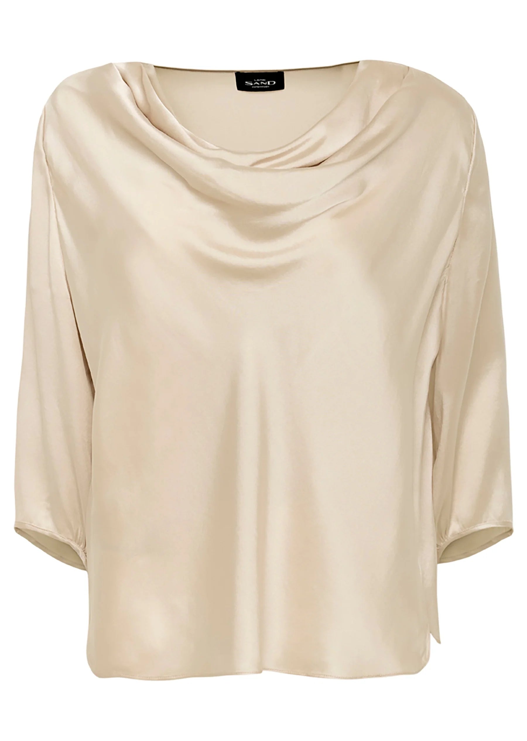 Sand Copenhagen - Bluser & skjorter - Nova Drape - Champagne Beige ...