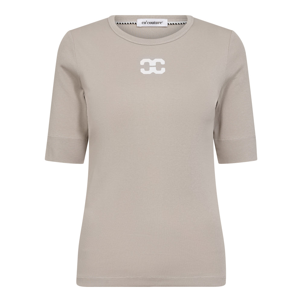 Co'Couture - T-skjorter & topper - Grannycc Logo Tee - Mink - Villoid