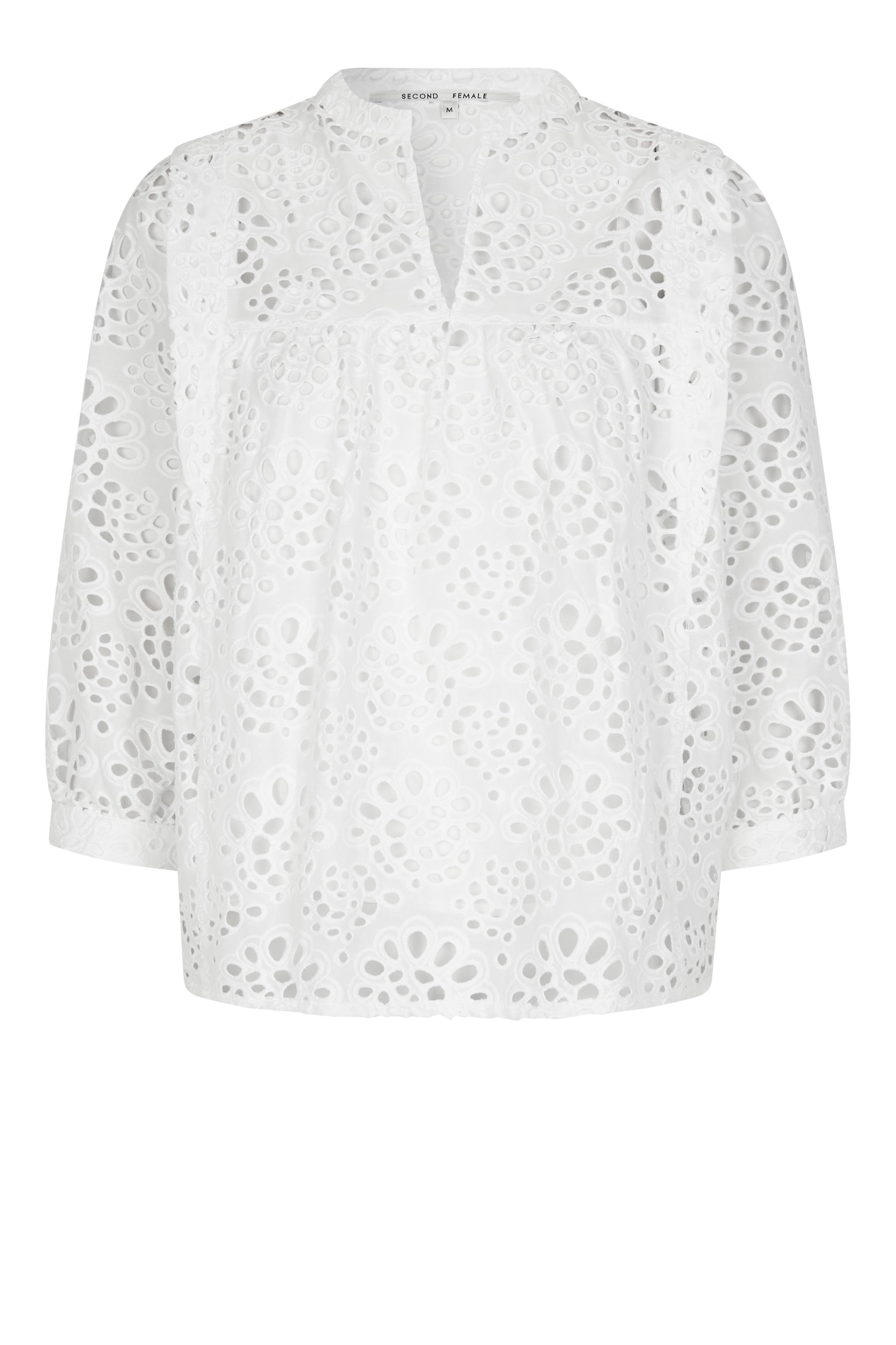 Second Female - Bluser & skjorter - Stefanie Blouse - White - Villoid