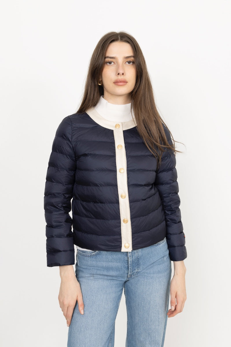Busnel - Jakker - Indiana Down Jacket - Marine/Silver Birch - Villoid