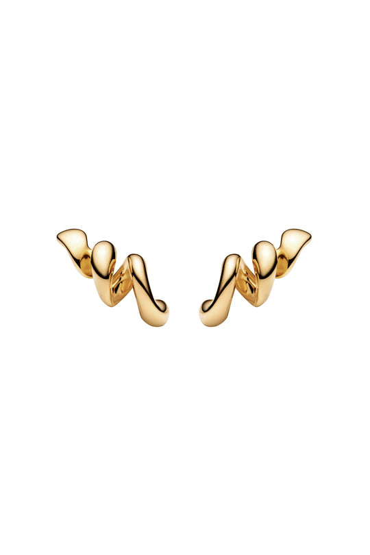 Maria Black - Smykker - Coil Stud - Gold - Villoid