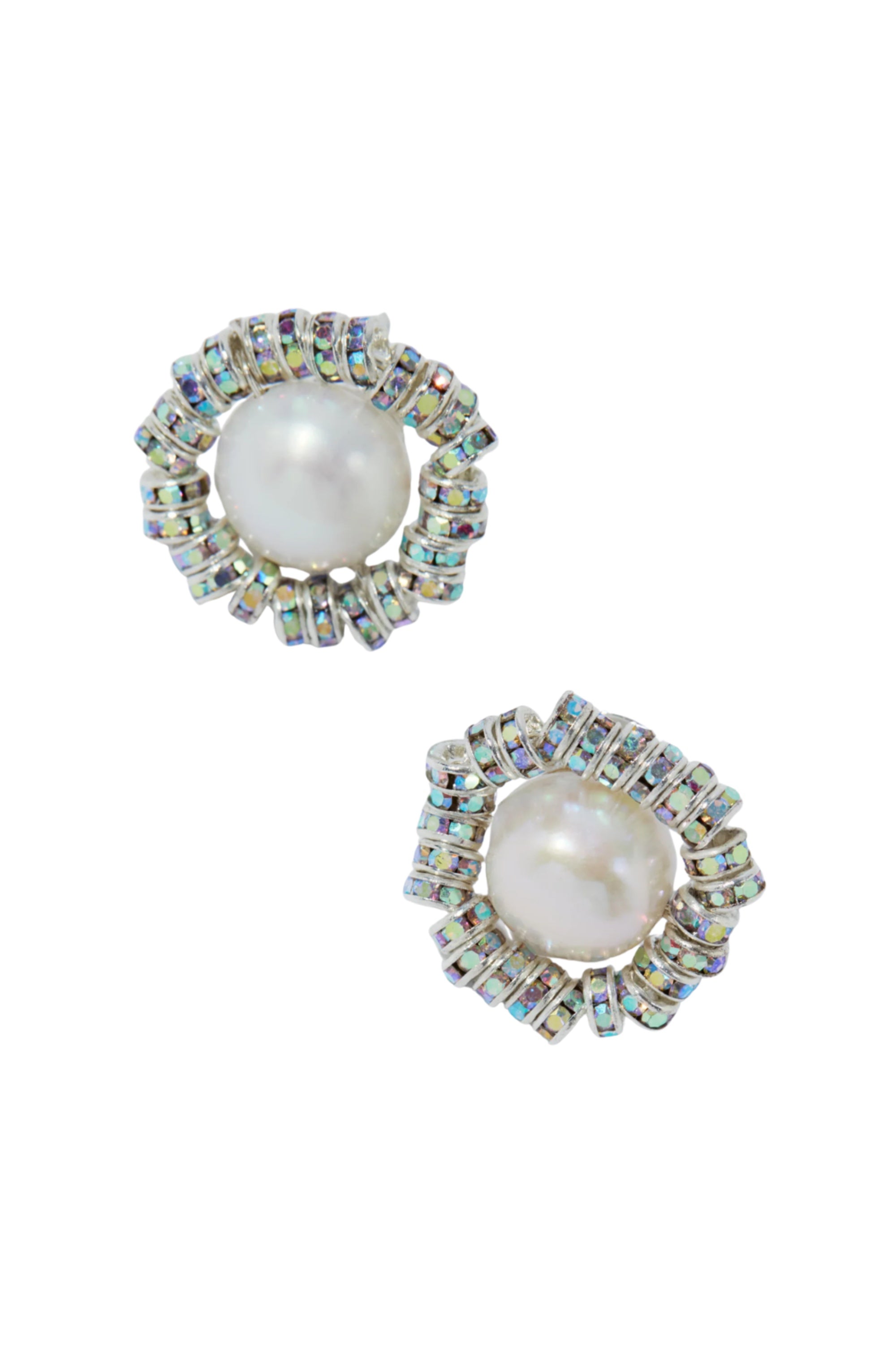 Pearl Octopuss.y - Smykker - Baby Perla Studs - Silver - Villoid