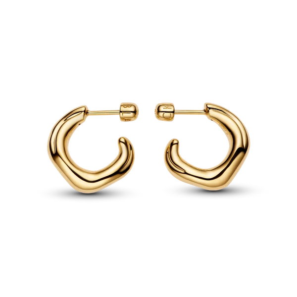 Maria Black - Smykker - Anil Hoop Small - Gold - Villoid