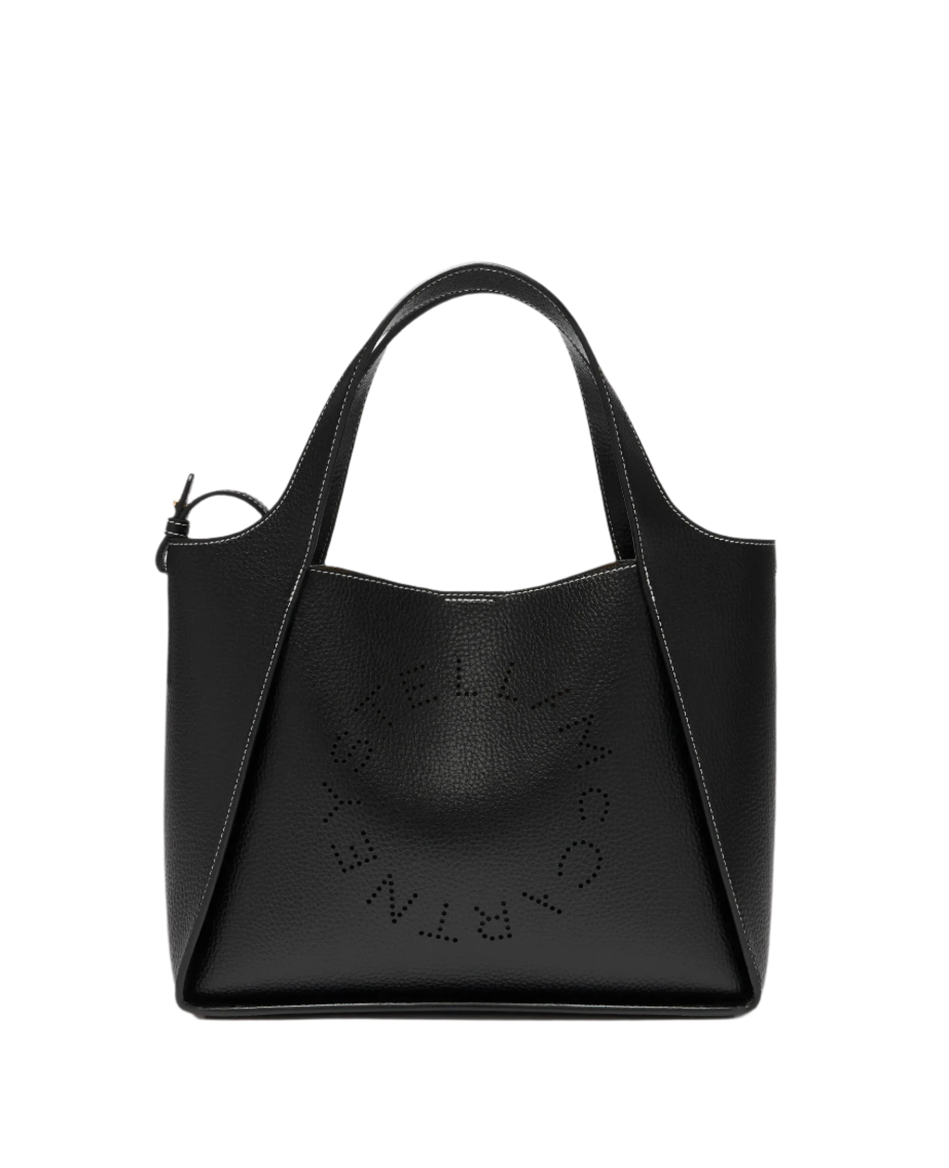 Stella McCartney - Vesker - Logo Crossbody Tote Bag - Black - Villoid