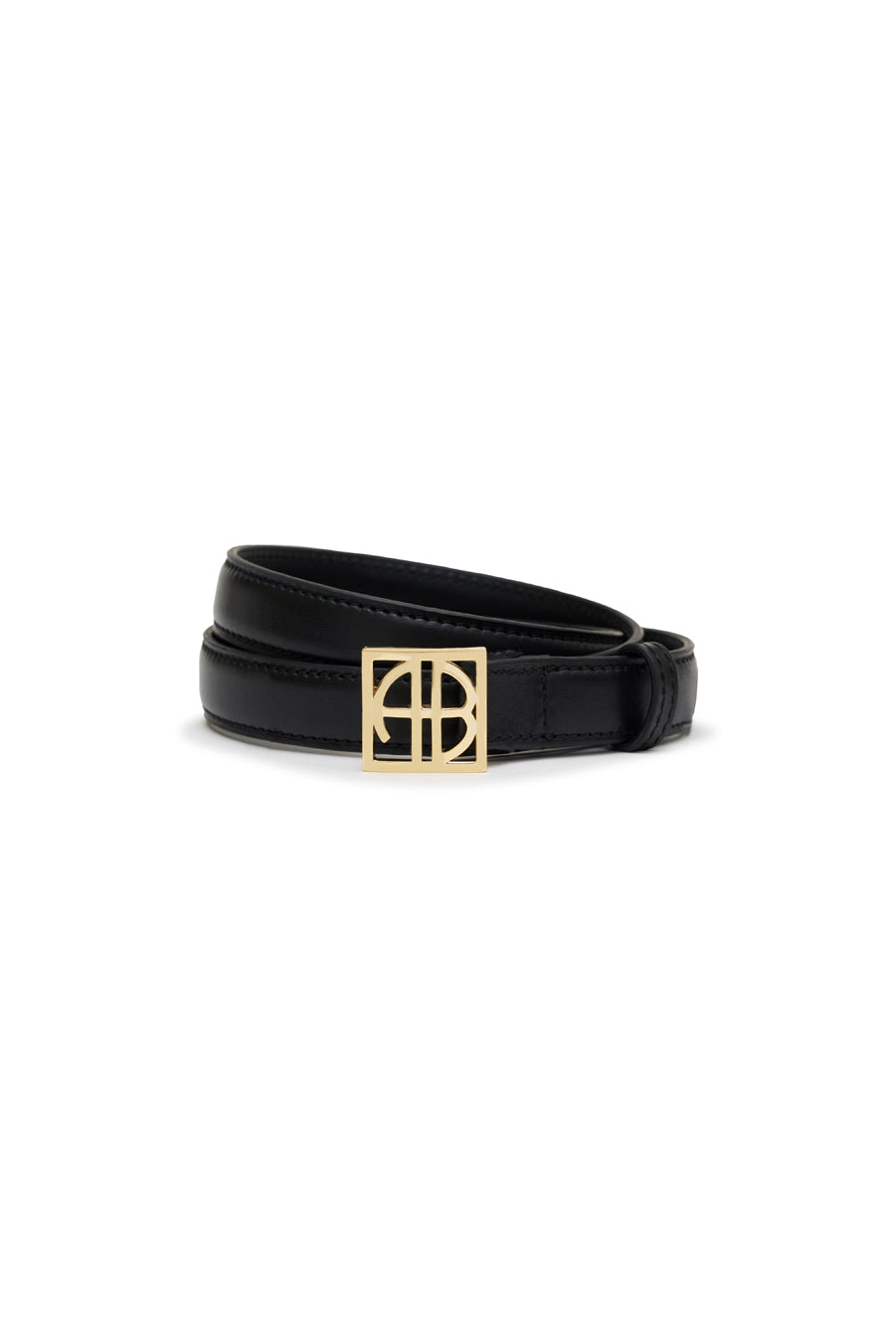Anine Bing - Tilbehør - Monogram Belt - Black - Villoid