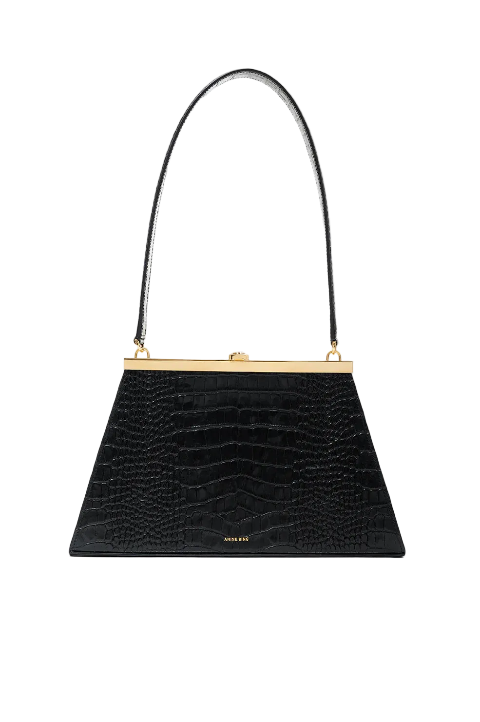 Anine Bing - Vesker - Anine Bag - Black Embossed - Villoid