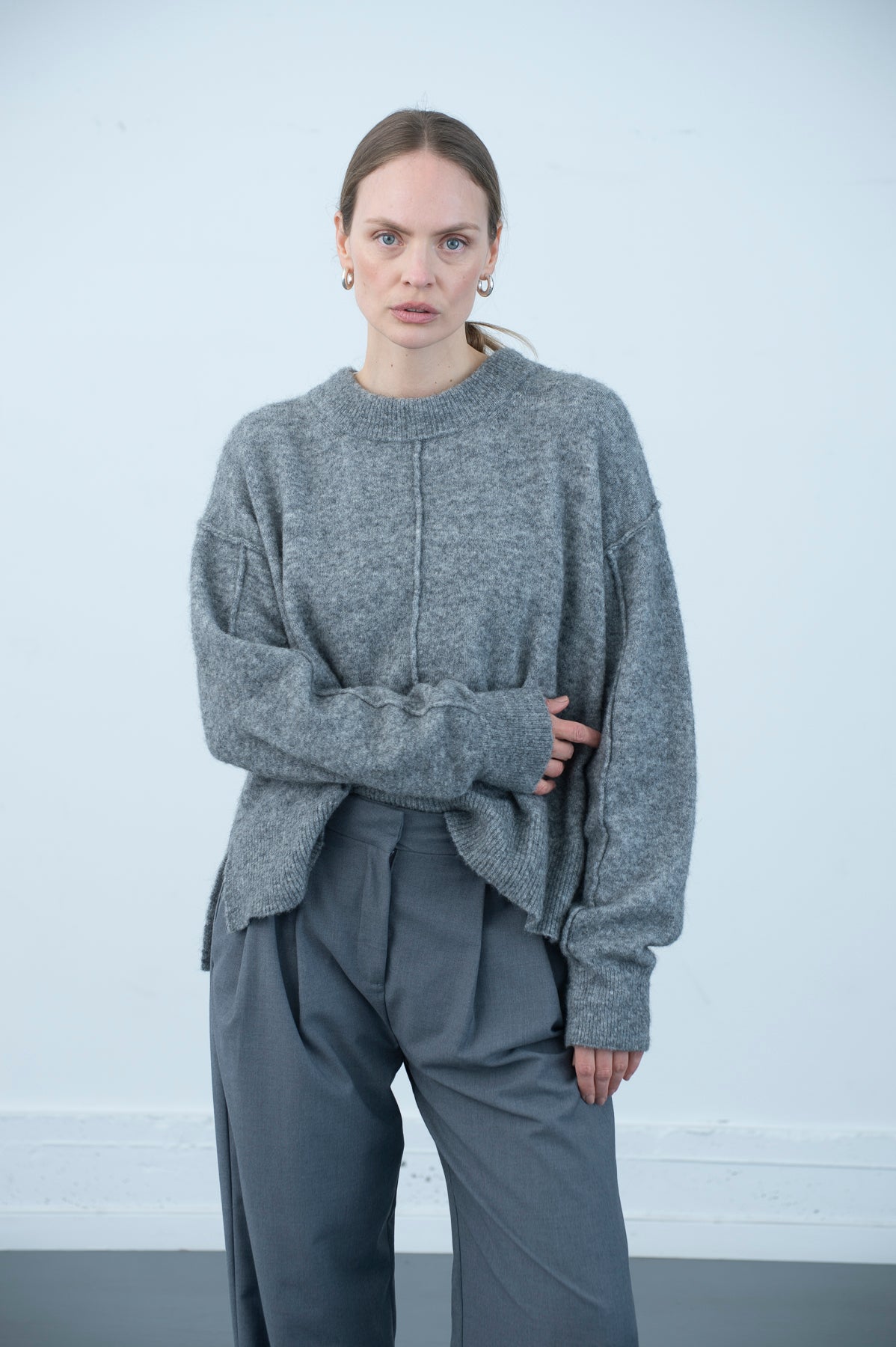 Alarice - Mid Grey Melange – VILLOID