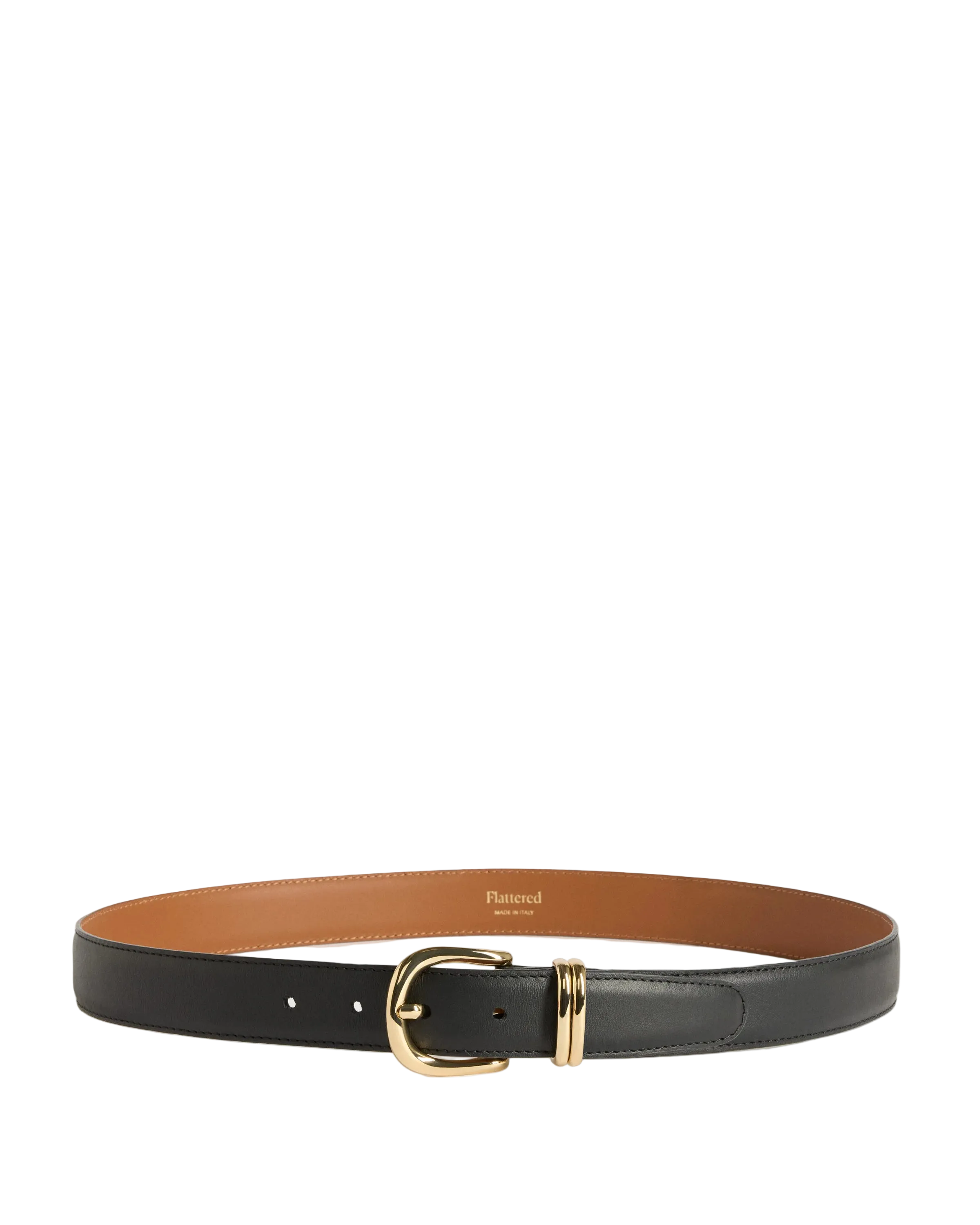 Flattered - Tilbehør - Beatrice Belt - Leather Black - Villoid