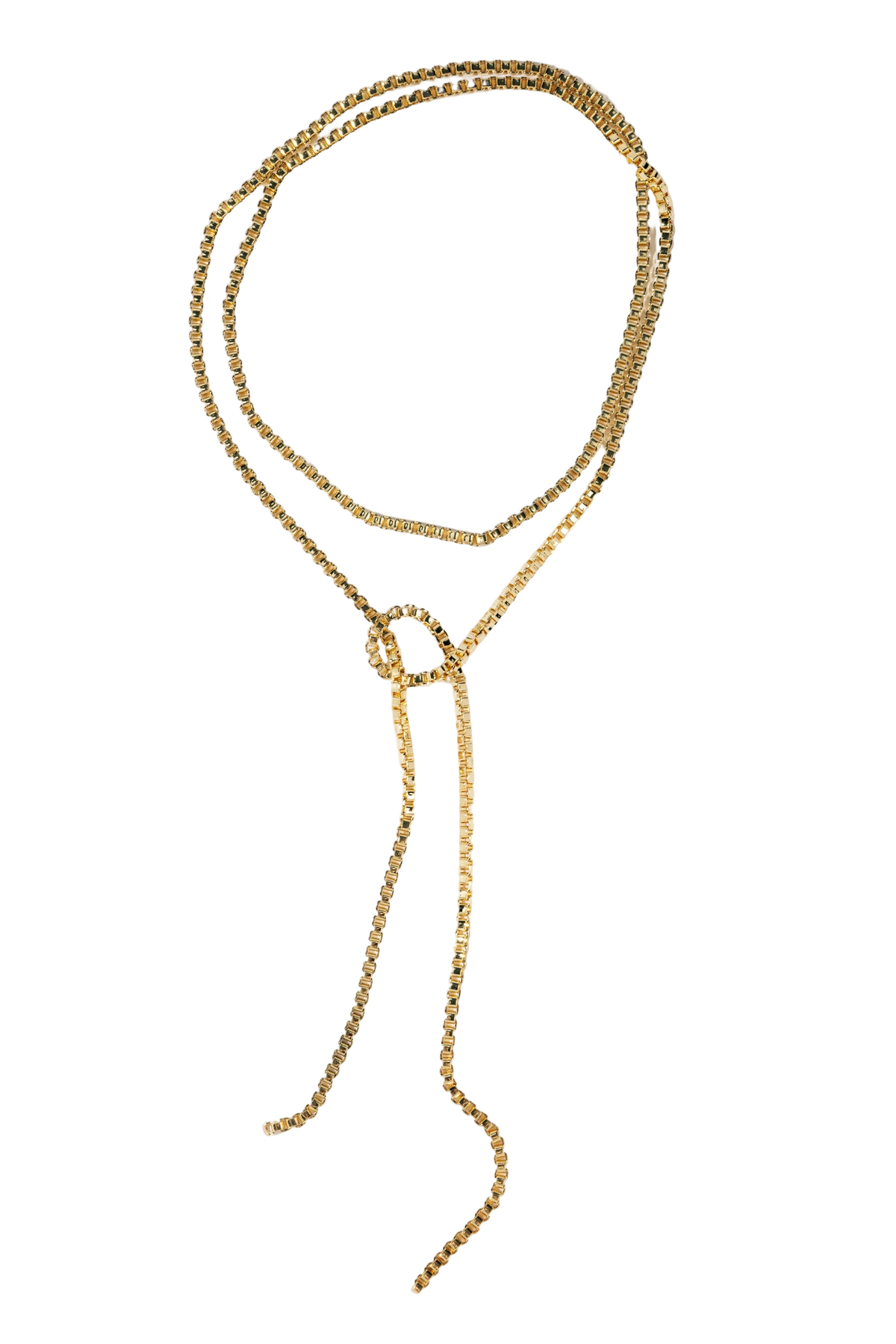 Pearl Octopuss.y - Smykker - Gold Box Chain Rope - Gold - Villoid