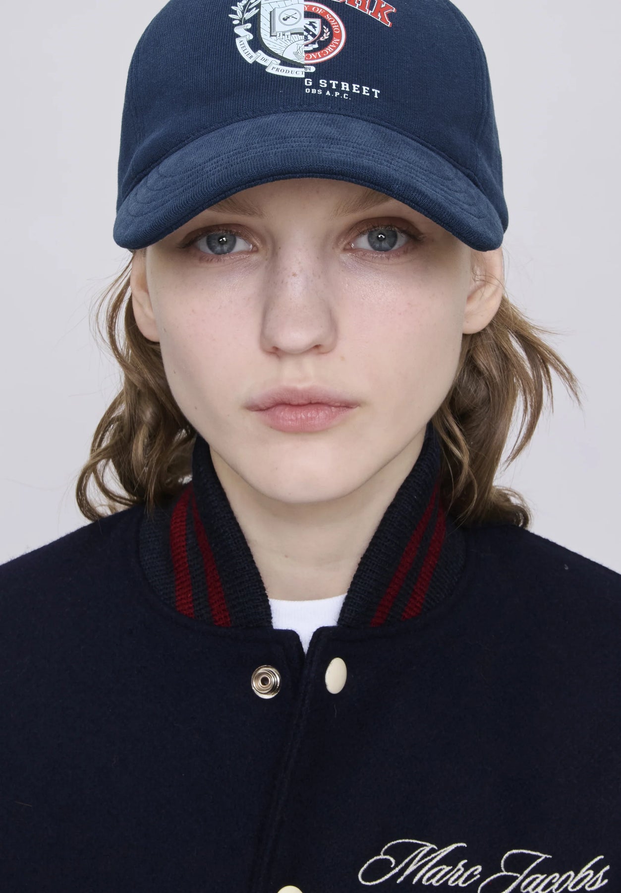 A.P.C. - Tilbehør - Casquette Eden Marc Jacobs - Dark Navy - Villoid