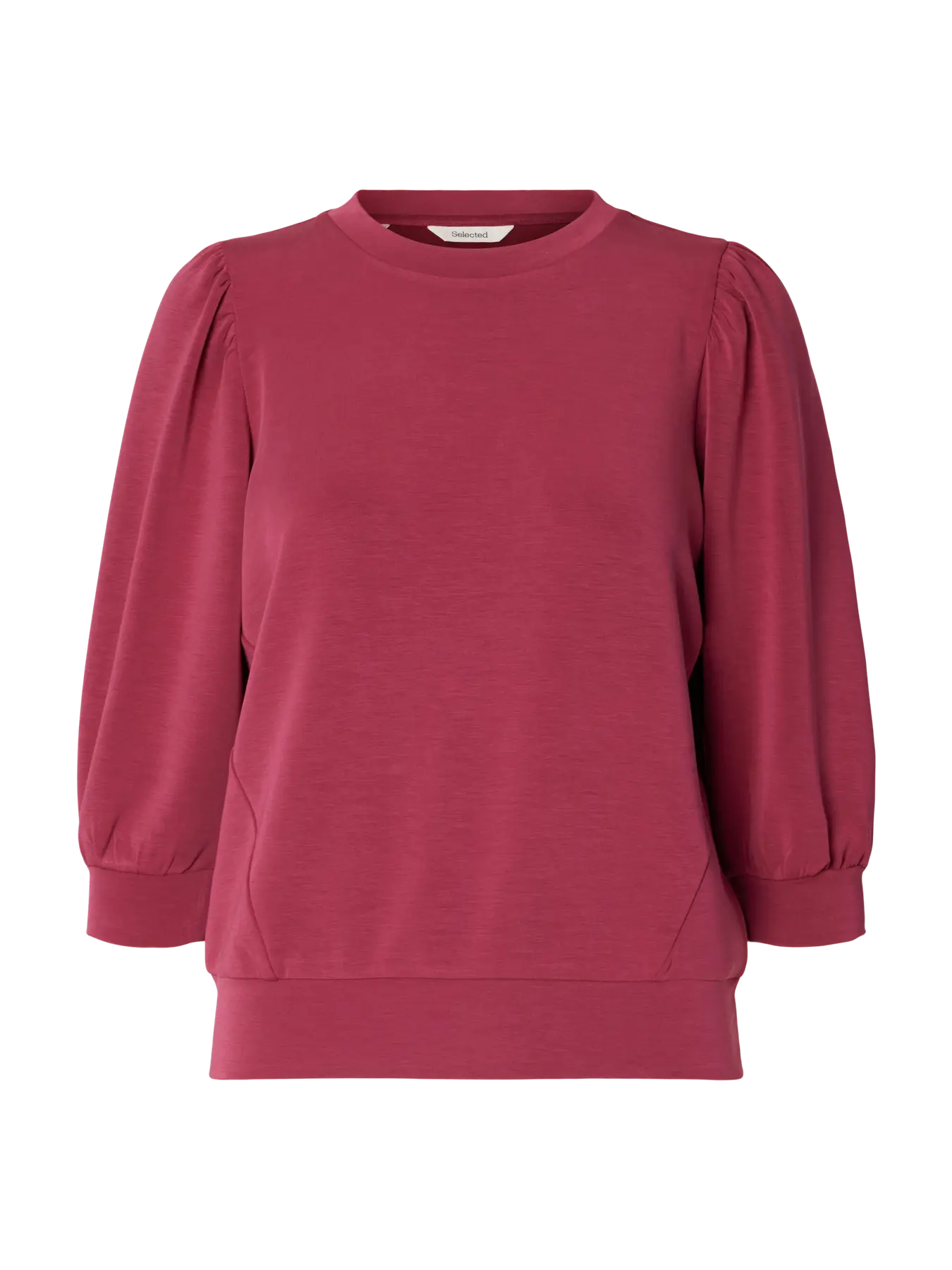 Selected Femme - T-skjorter & topper - Tenny 3/4 Sweat Top - Anemone ...