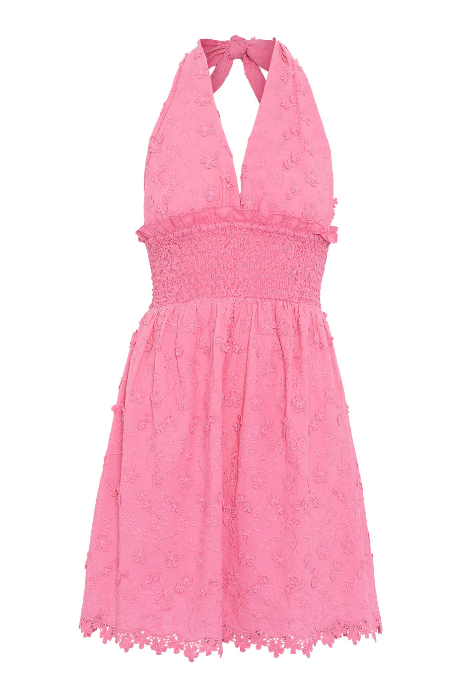 Love Lolina - Kjoler - Evelyn Mini Dress - Pink - Villoid