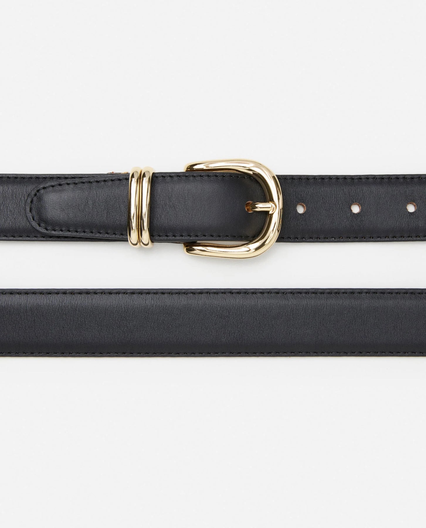 Flattered - Tilbehør - Beatrice Belt - Leather Black - Villoid
