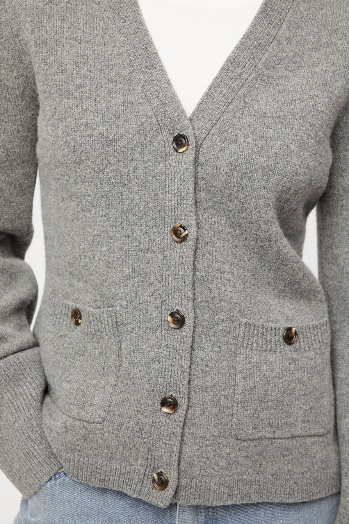 FWSS - Gensere - Adele Cardigan - Graphite - Villoid