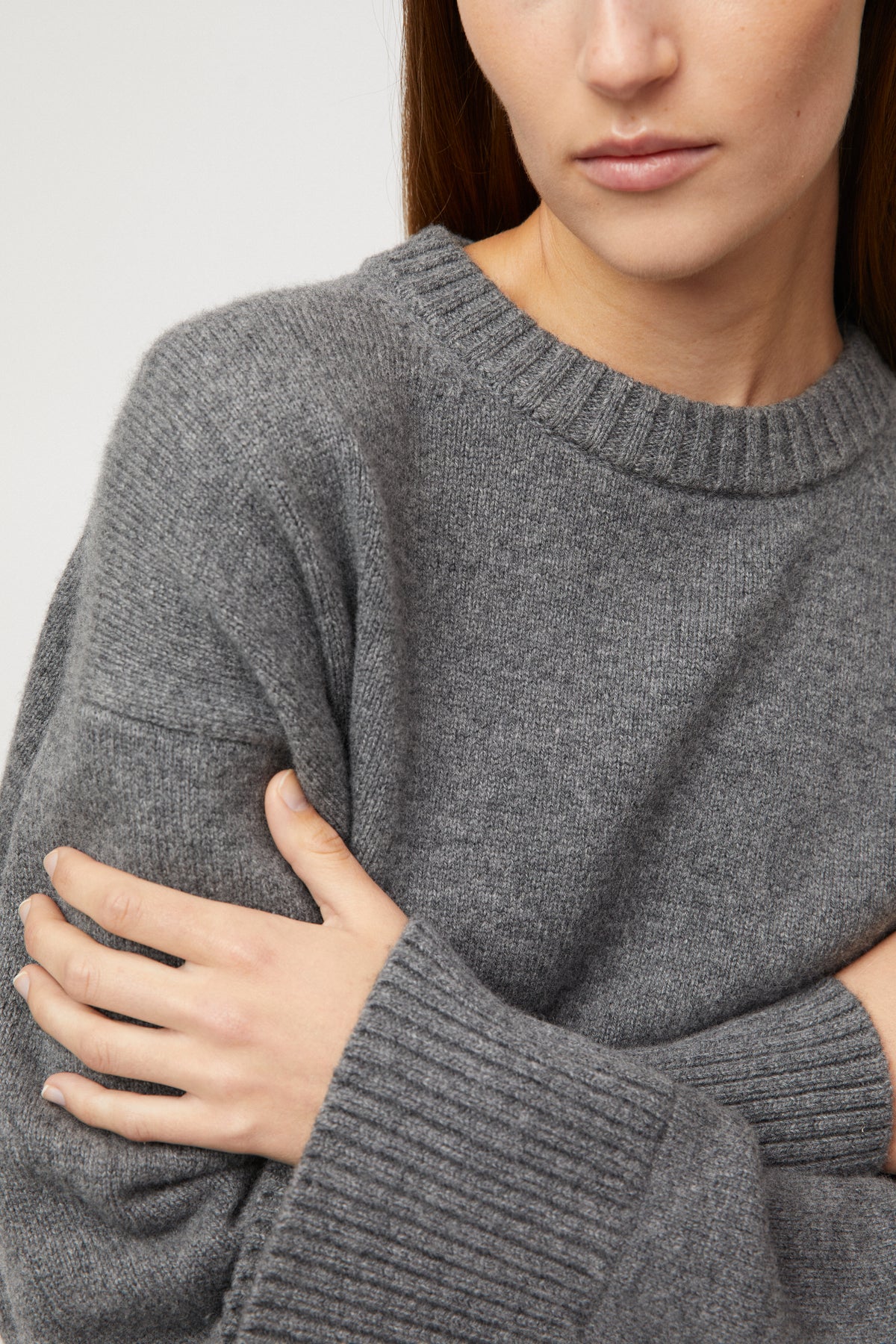 FWSS - Gensere - Cape Cod Sweater - Gray Melange - Villoid