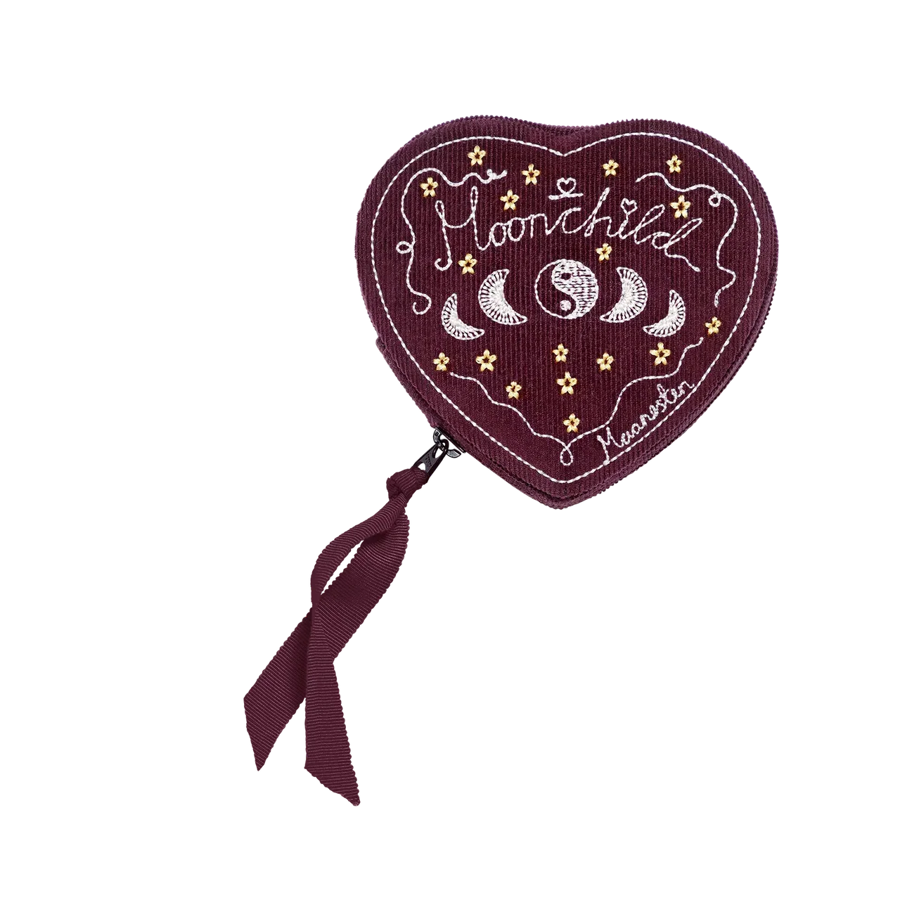 Maanesten - Tilbehør - Heart Jewelry Box - Maroon - Villoid