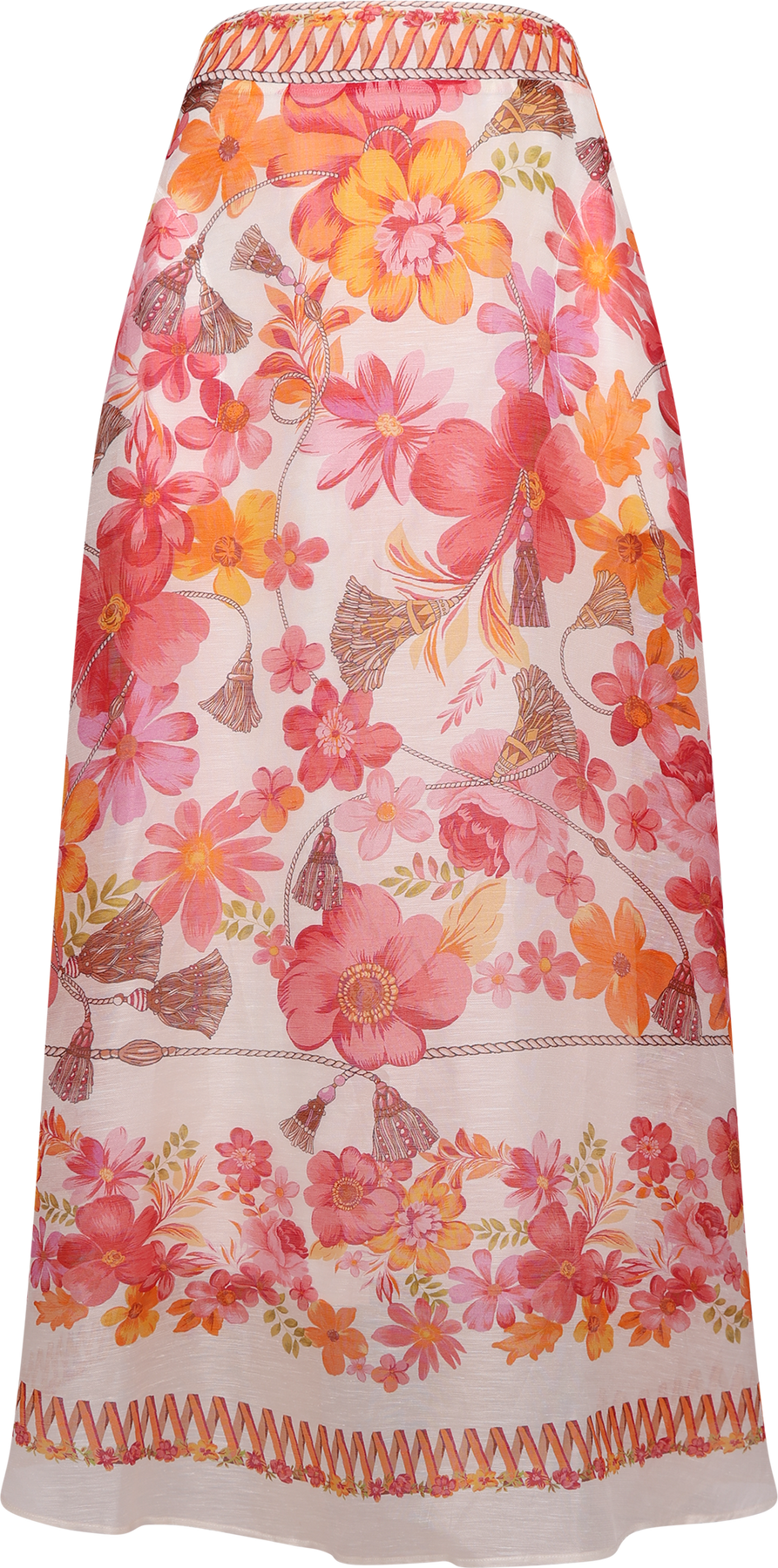 Hale Bob - Skjørt - Quitterie Long Skirt - Coral - Villoid