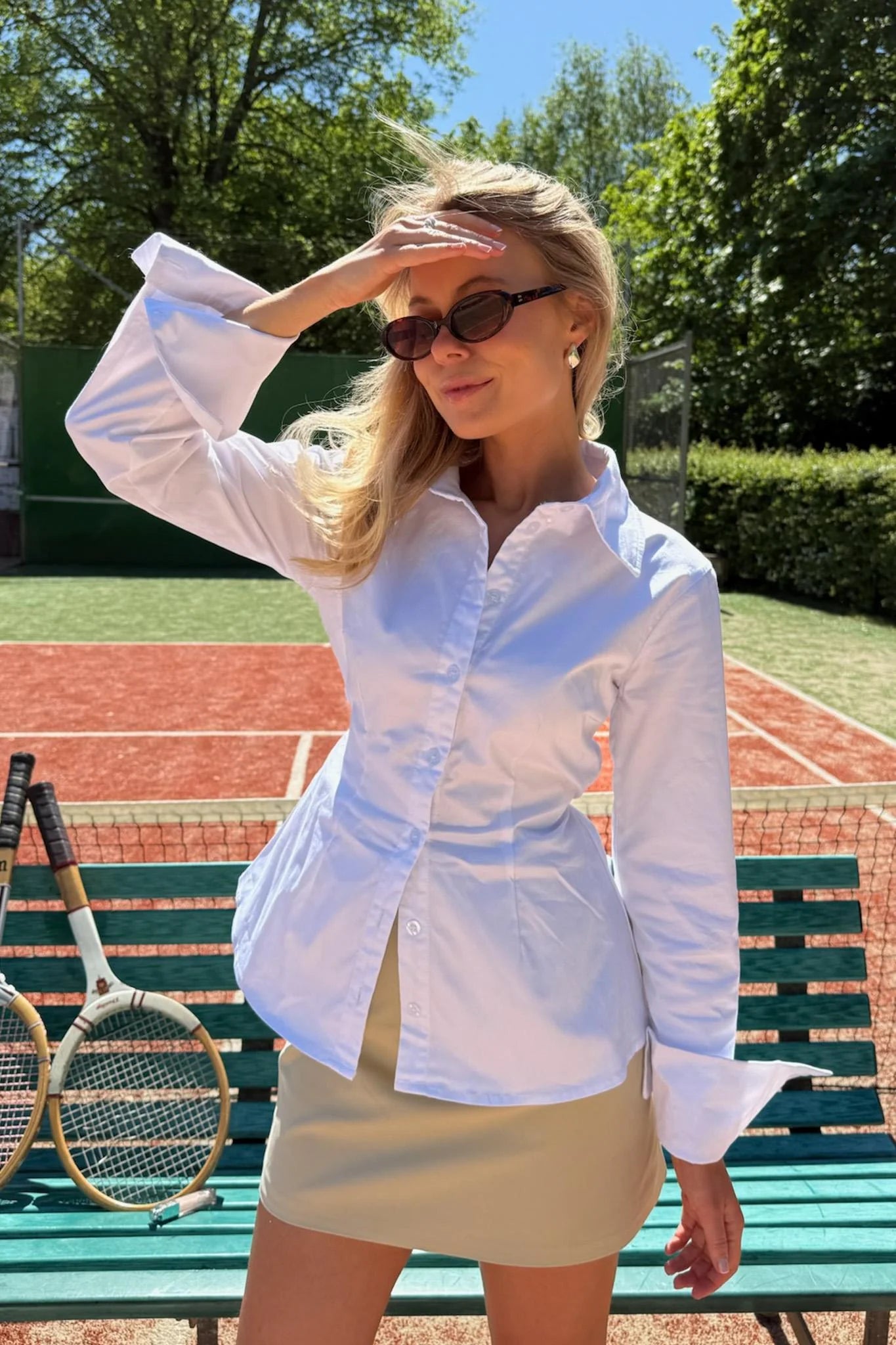 BYIC - Bluser & skjorter - Siljeic Shirt - White - Villoid